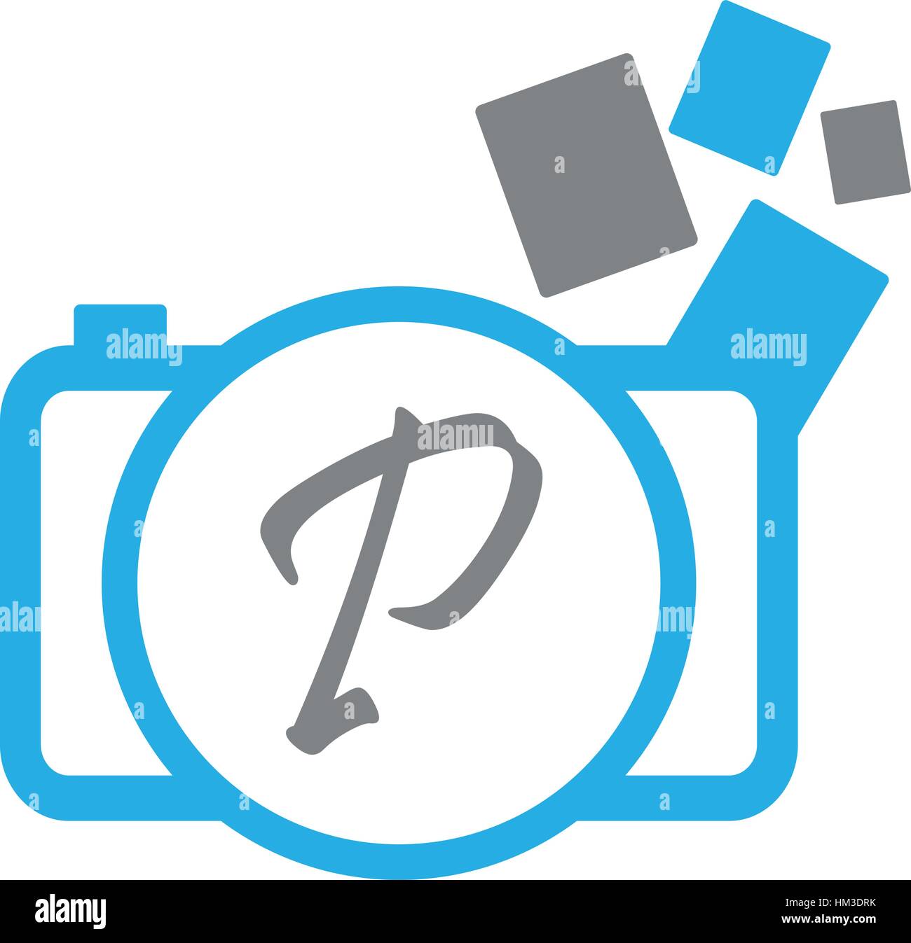 Photography Service Initial P Stock Vector Image & Art - Alamy