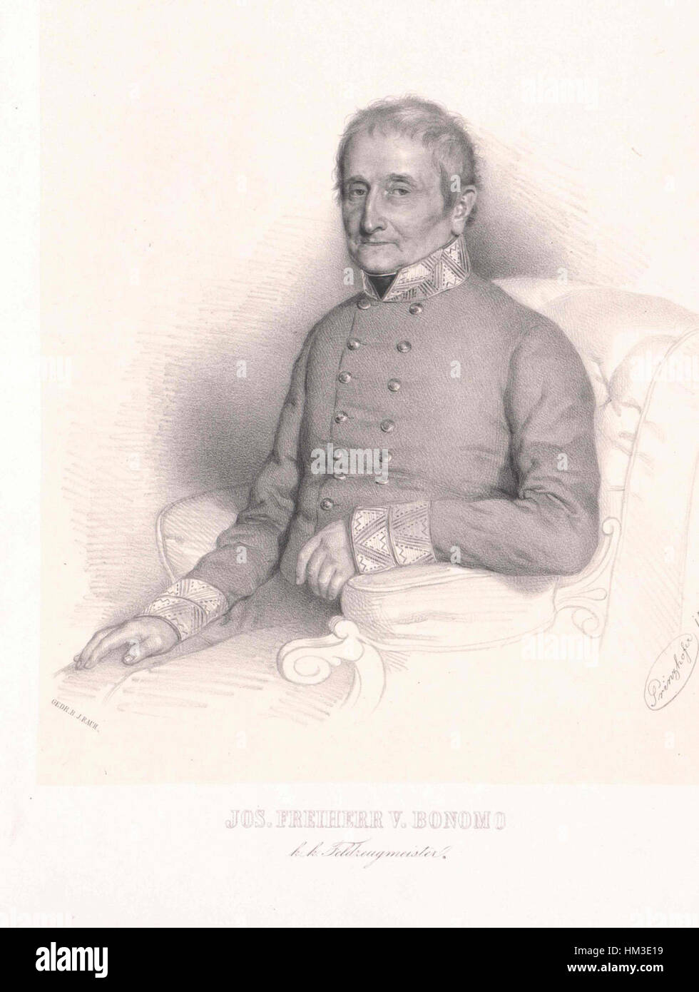 *Josef von Bonomo* was a 19th-century artist known for his portraits ...