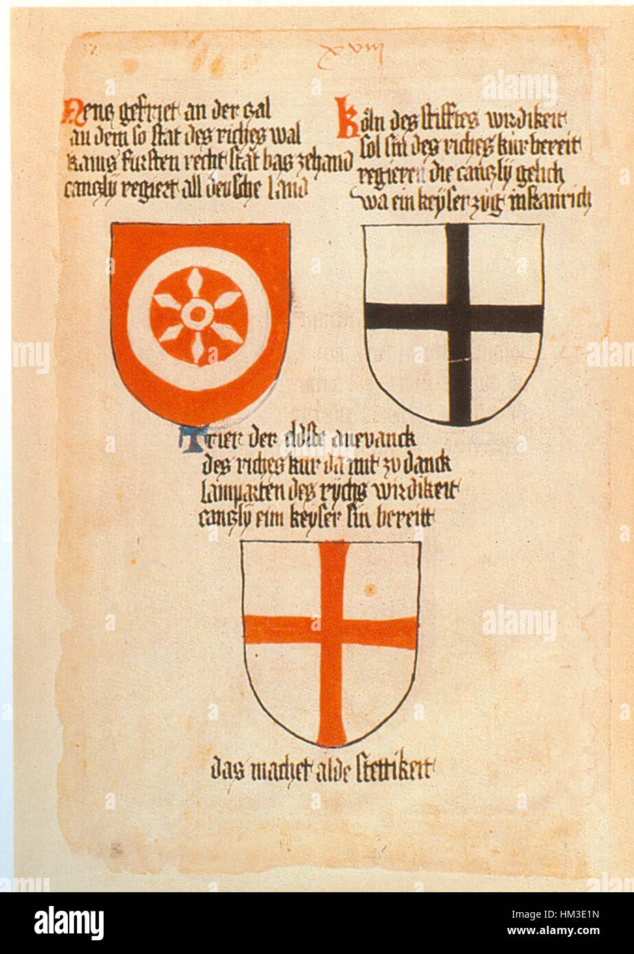 An illustration from the Ingeram Codex, featuring medieval artwork ...