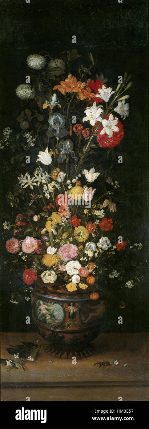 Jan Brueghel I’s 'Flowers in a Vase' is a classic example of Flemish ...