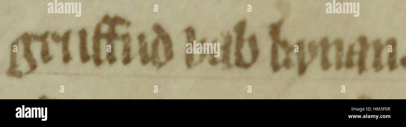 A historical manuscript of Gruffudd ap Cynan, held at the Oxford ...