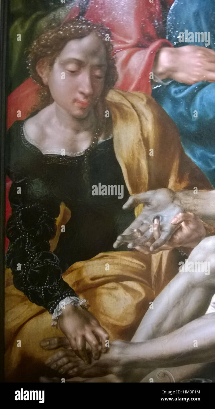 Heemskerck's Lamentation painting captures the mourning scene following ...