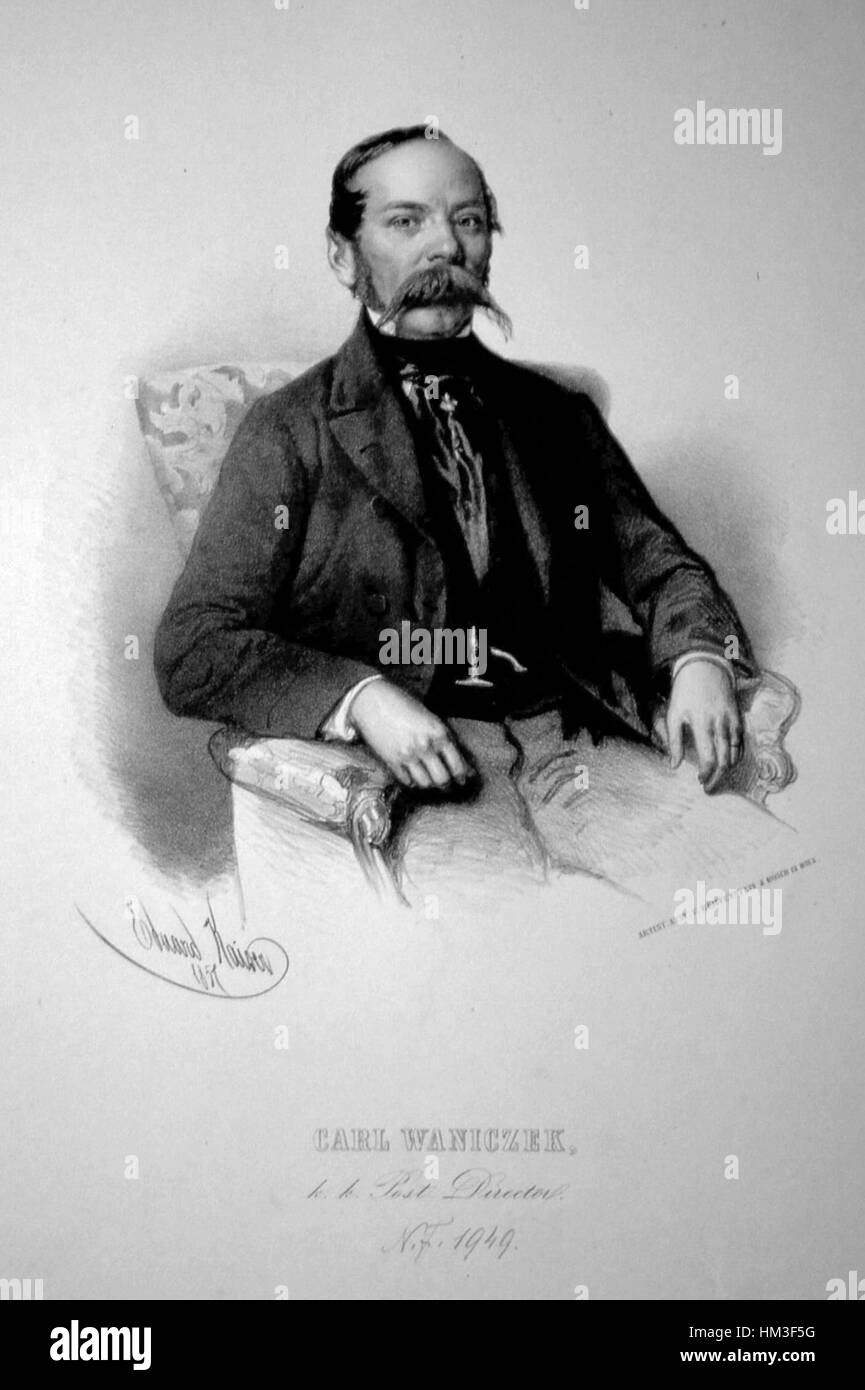 This lithograph by Karl Waniczek demonstrates the artist's skill in ...