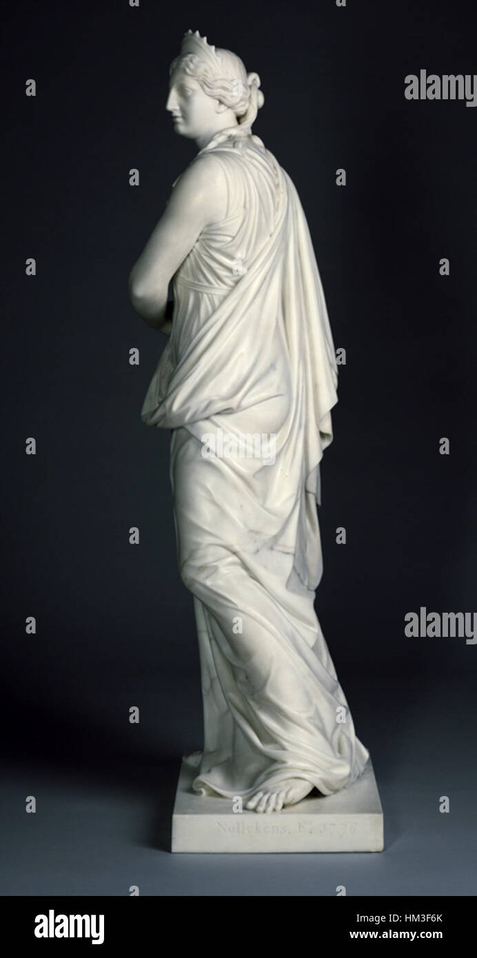 Joseph Nollekens' sculpture 'Juno (Left side)' is a neoclassical work ...