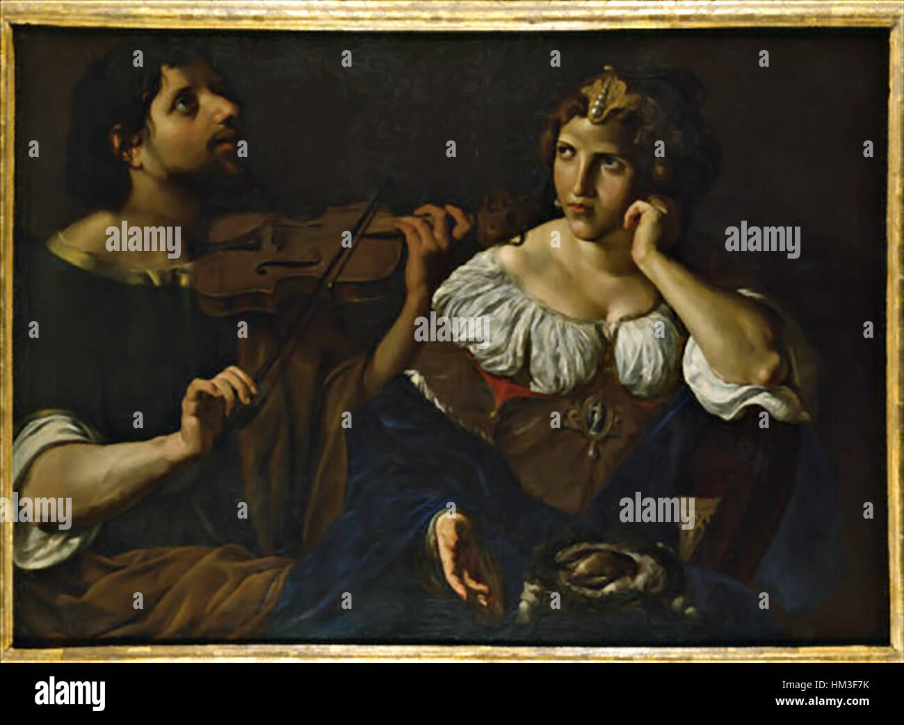 This 17th-century painting by Caroselli depicts the tragic scene of ...