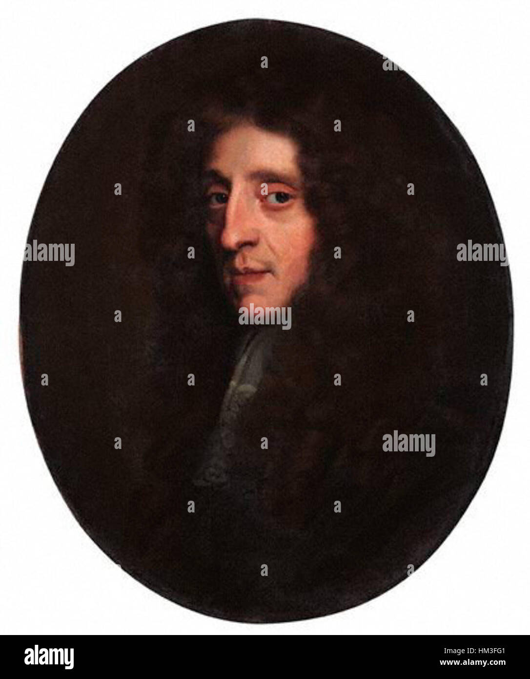 This 17th-century portrait by Greenhill depicts John Locke, the ...