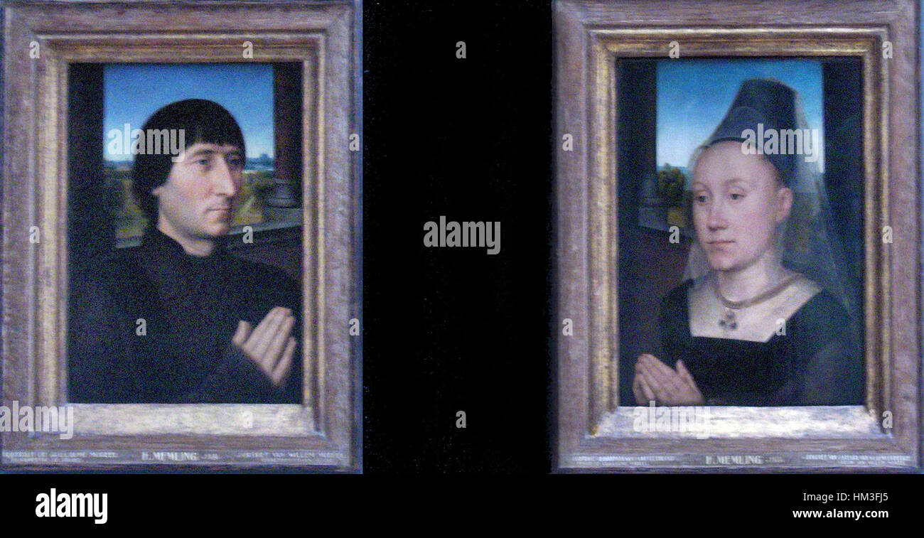 This piece is attributed to Hans Memling, a prominent 15th-century ...