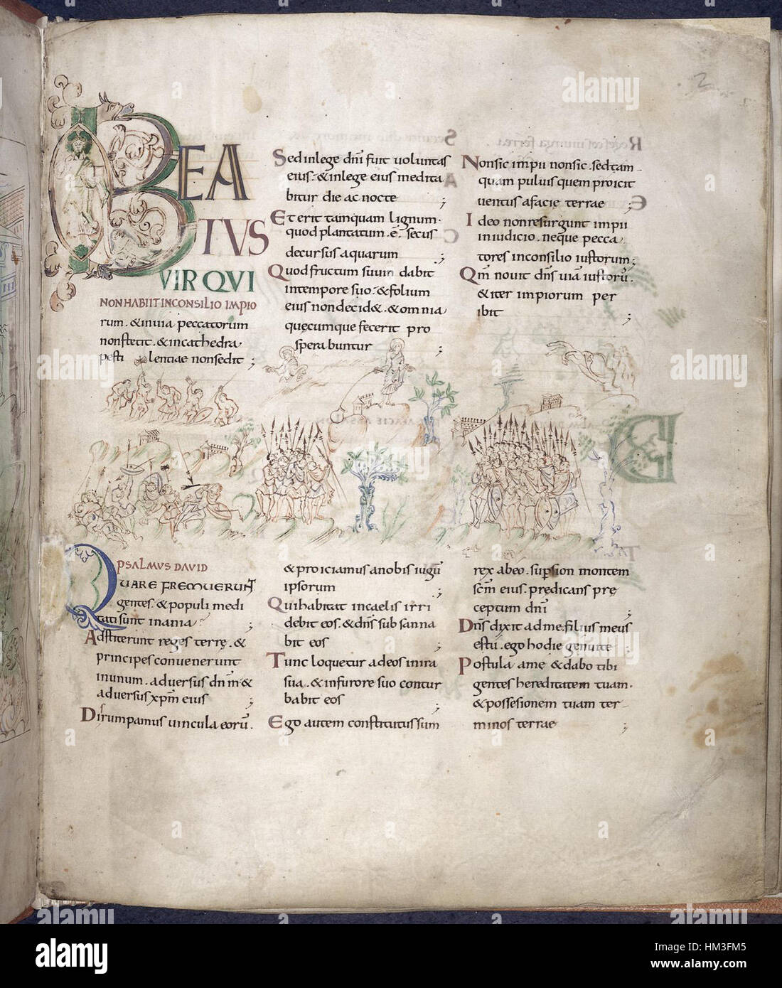 Harley manuscript hi-res stock photography and images - Alamy