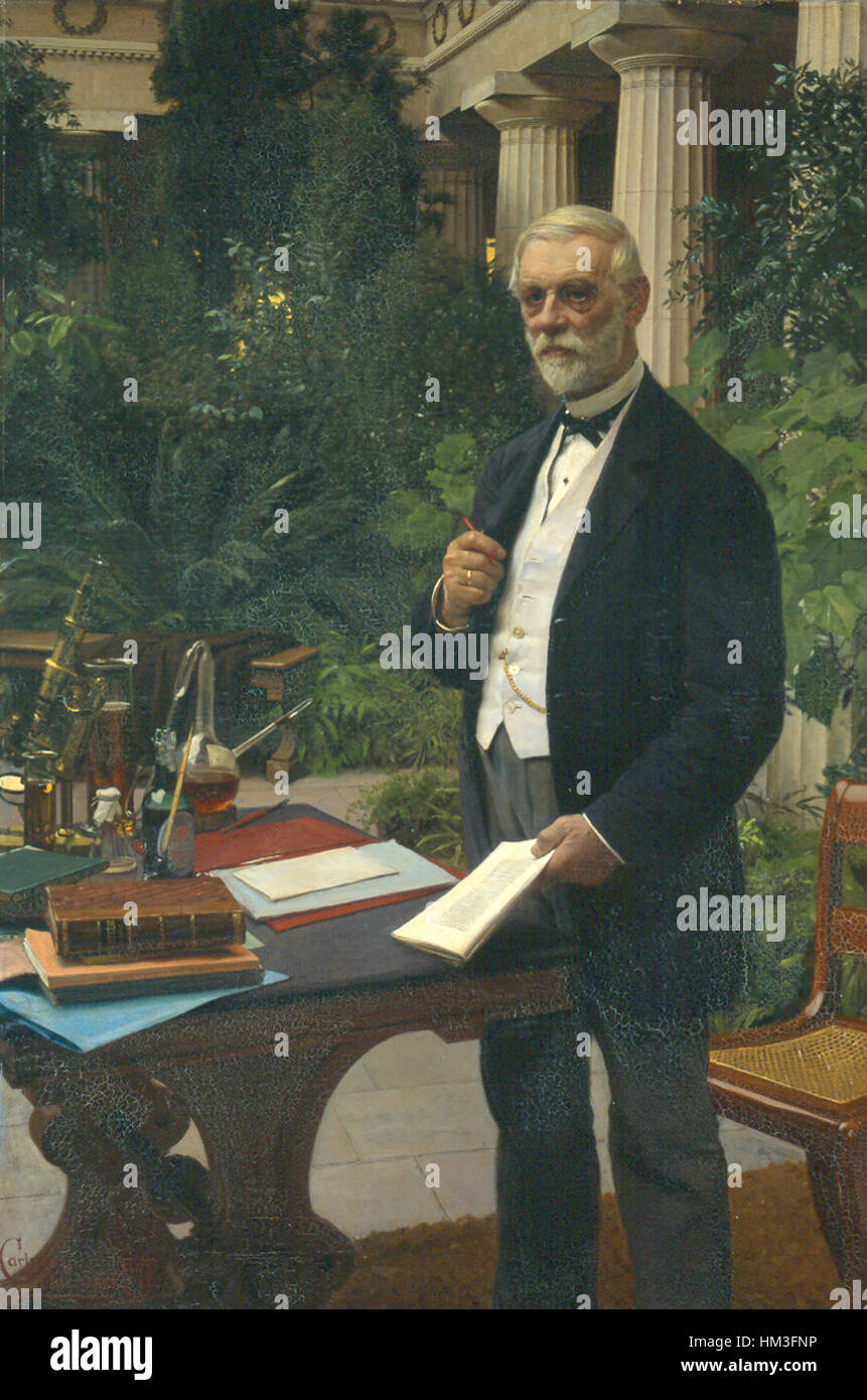 This 1886 portrait of JC Jacobsen, created by Danish artist August ...