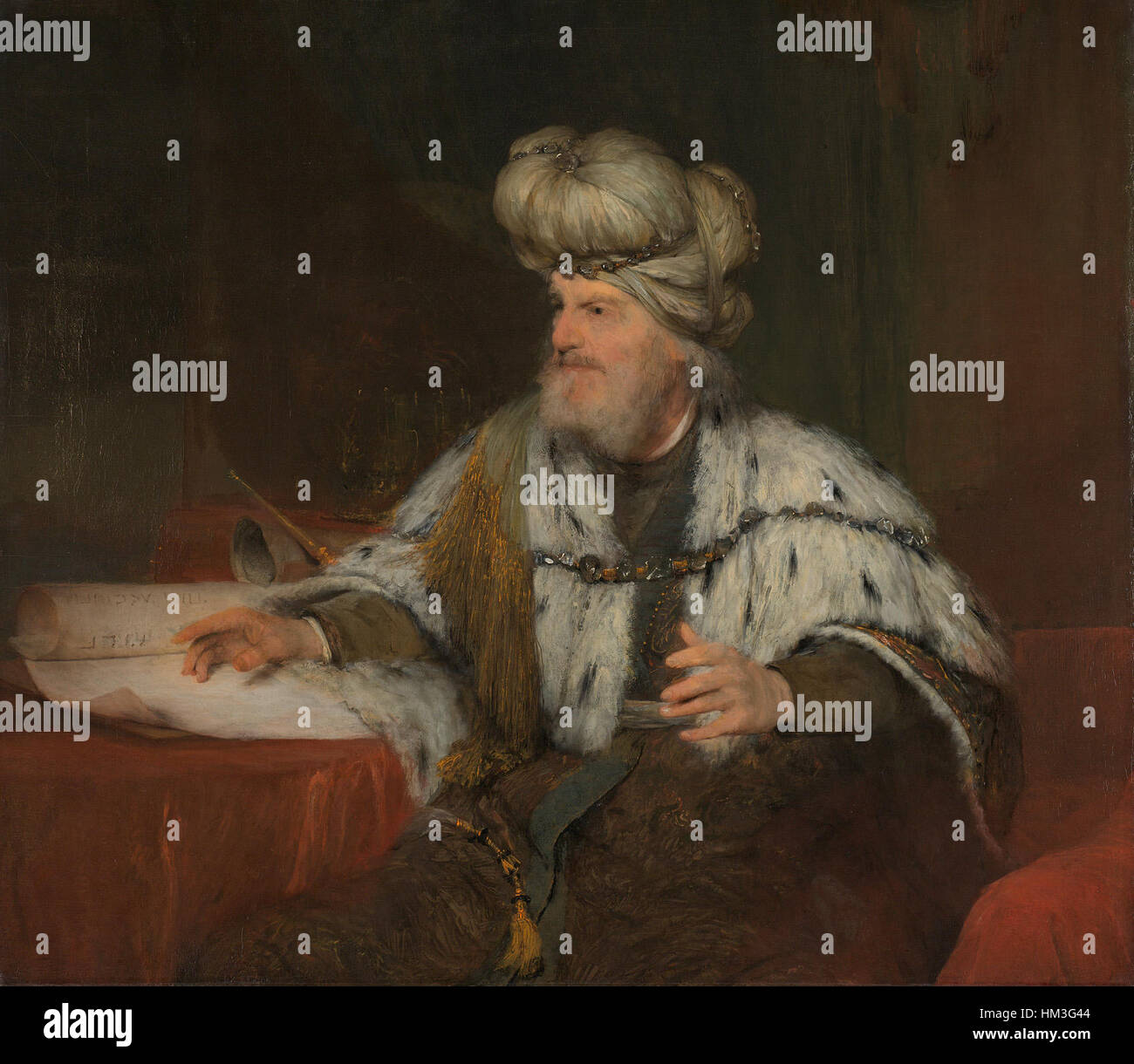 'Koning David' is a historical oil painting by Aert de Gelder ...