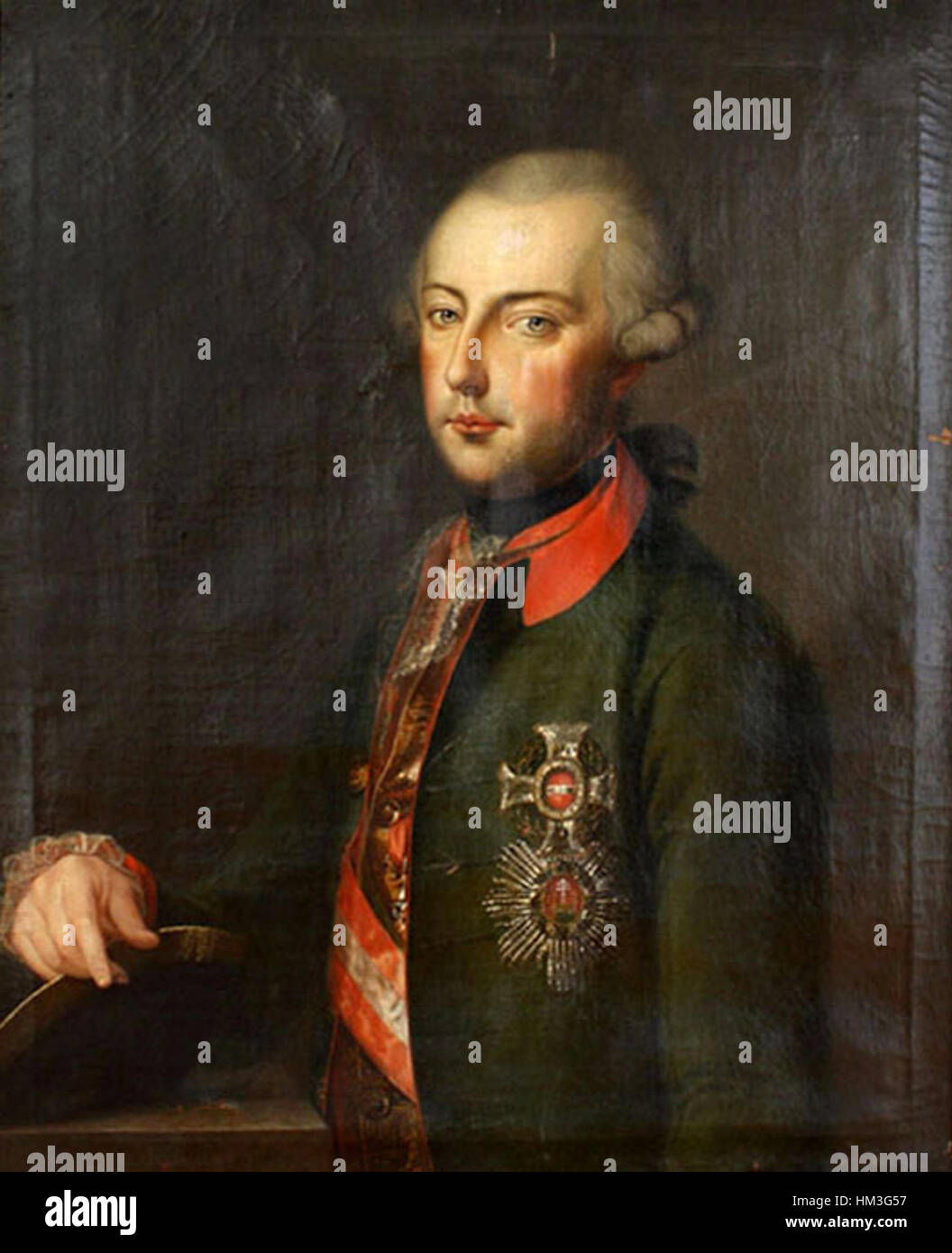 Portrait of Holy Roman Emperor Joseph II, representing his role in the ...