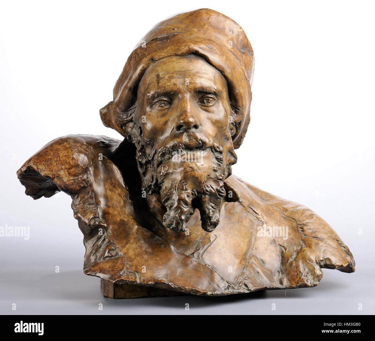 'Le Mendiant russe' by Jean Carries is a painting featuring a Russian ...