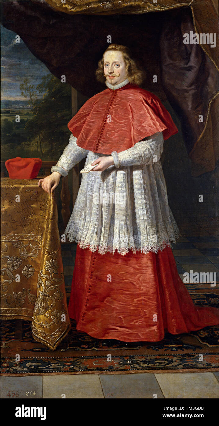 This portrait of *Kardinal-Infant Ferdinand*, a 17th-century Spanish ...