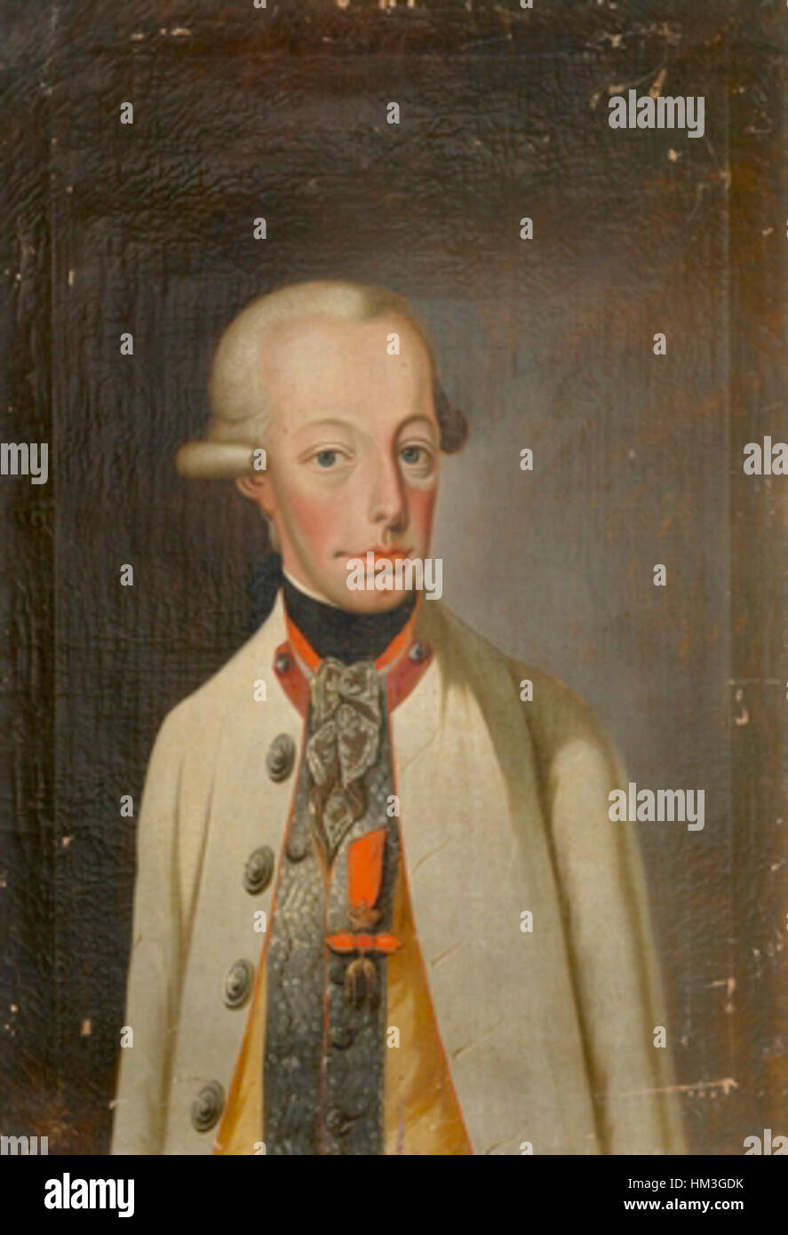 This portrait of Leopold II, created during the 18th century, captures ...