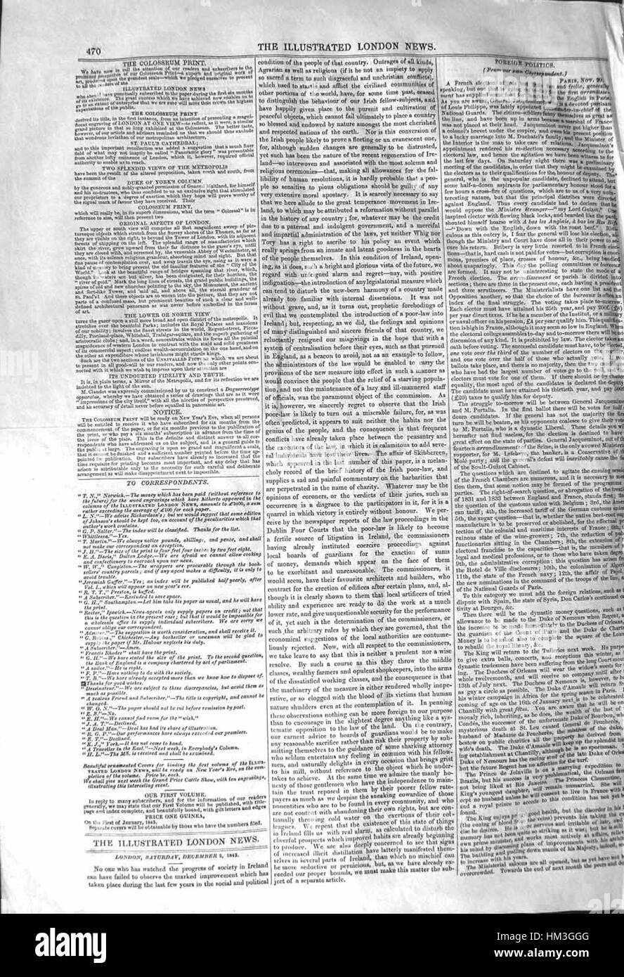 19th century newspaper illustration Black and White Stock Photos ...