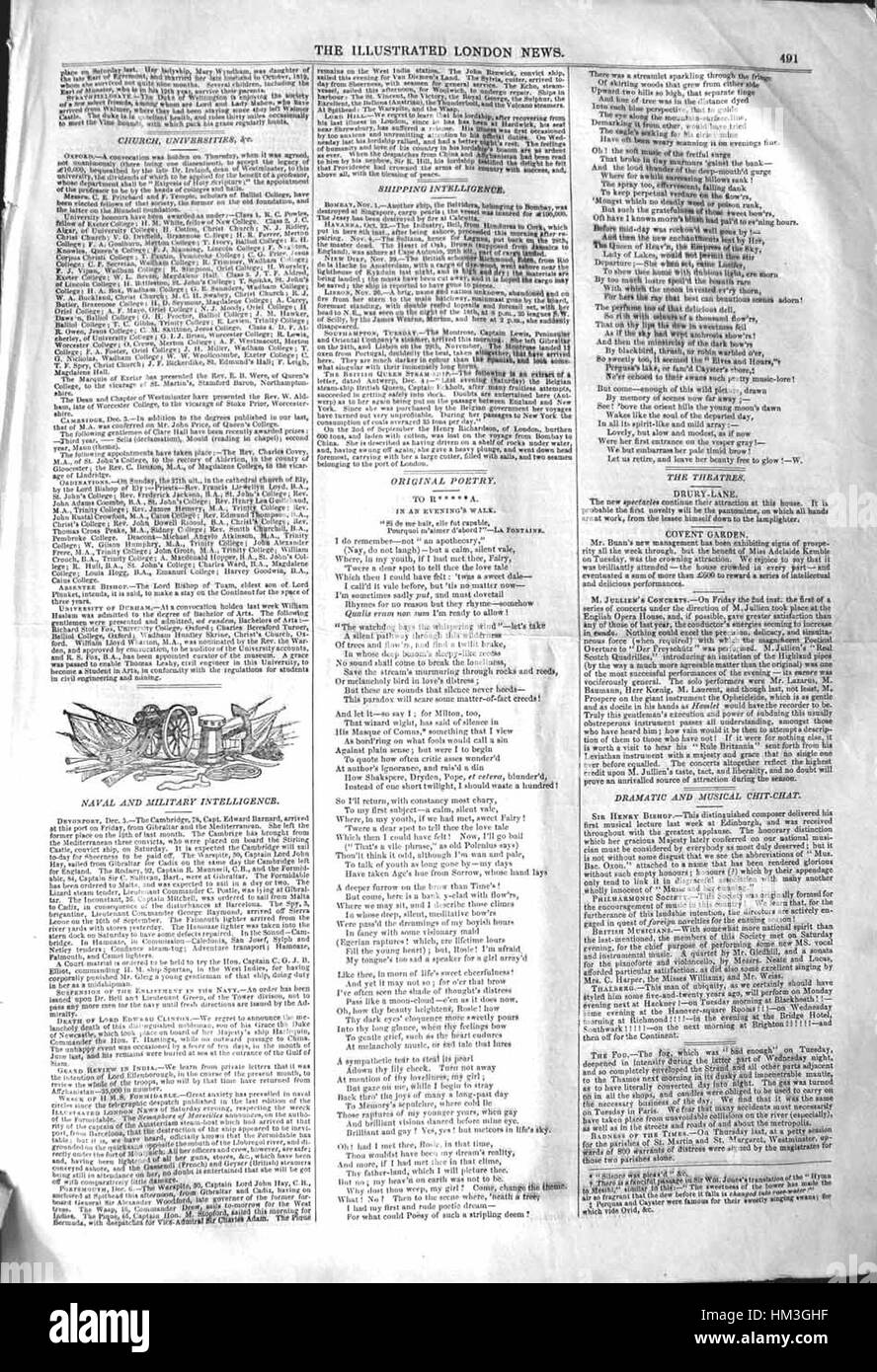 *ILN 1842, p. 491* is a page from the *Illustrated London News* from ...