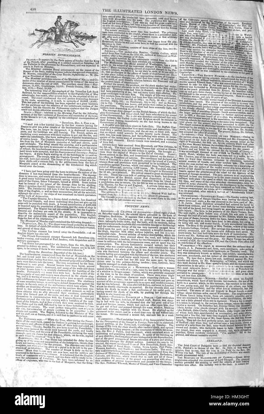 This 1842 illustration from *The Illustrated London News* depicts a ...