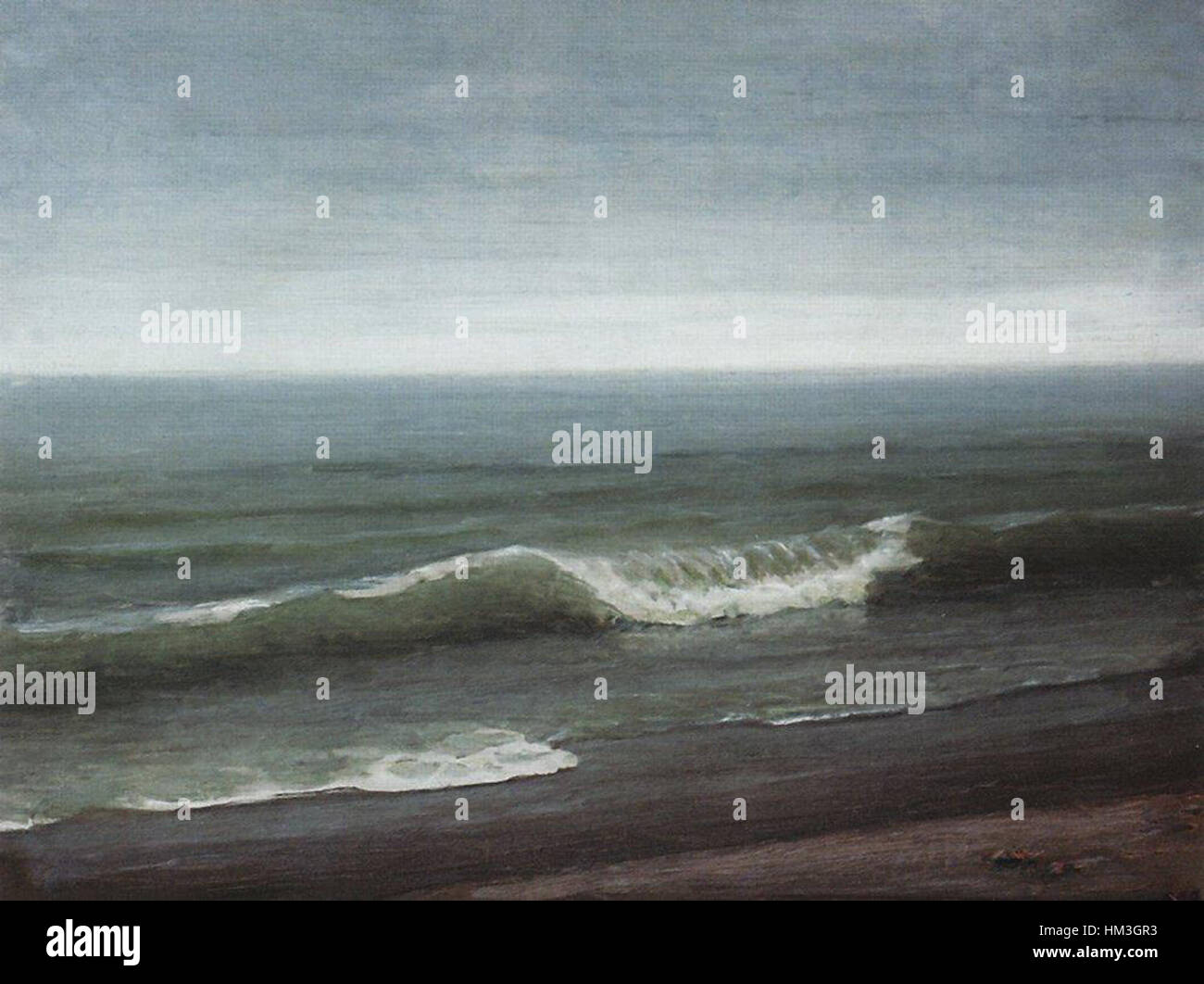 ‘The Sea’ by Arkhip Kuindzhi is a remarkable 19th-century landscape ...