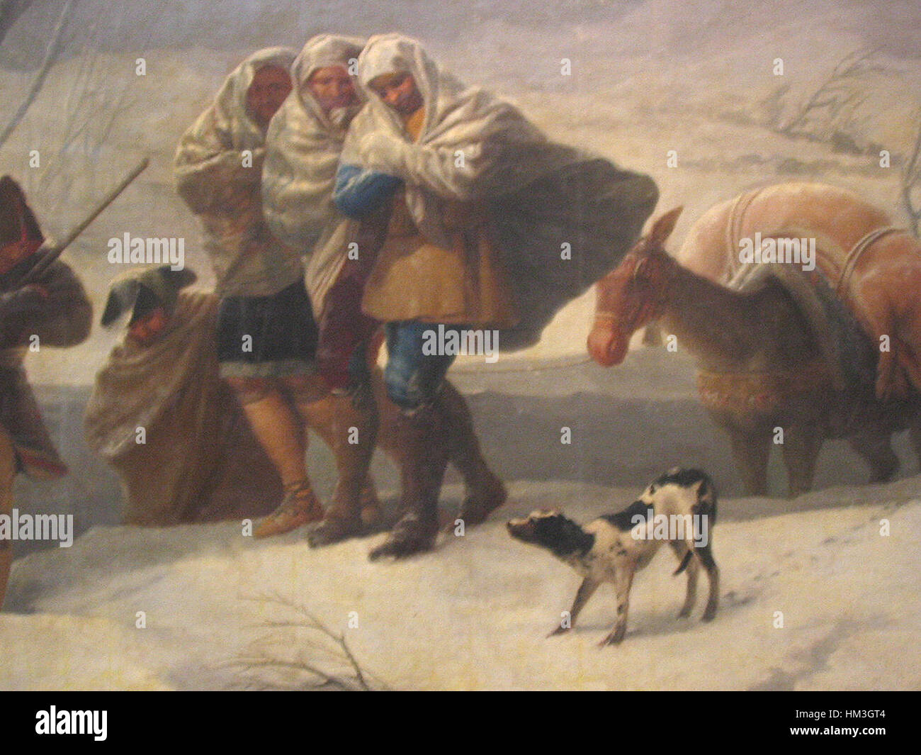 This work, attributed to Francisco Goya, features his characteristic ...