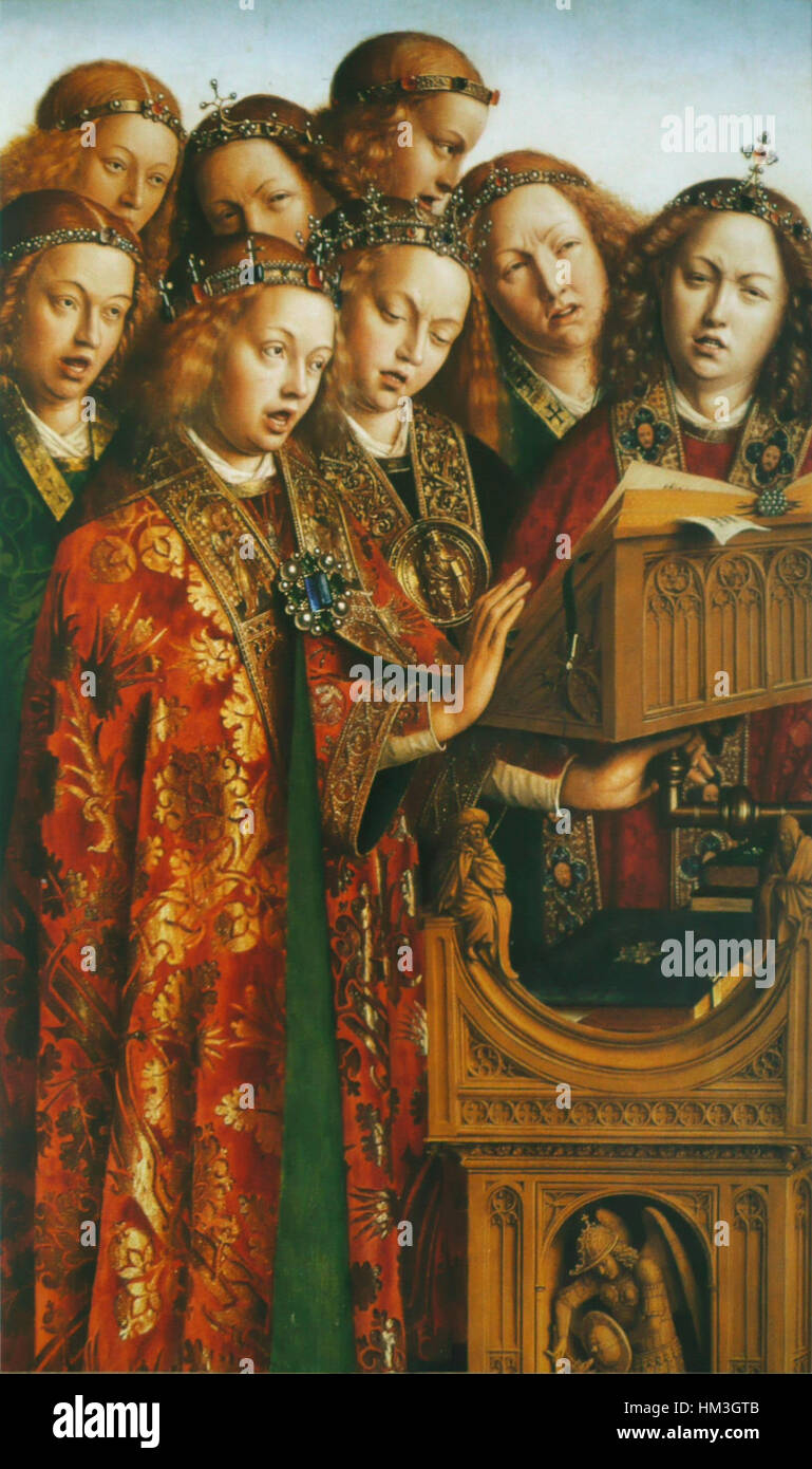 The 'Polyptyque de Gand,' or Ghent Altarpiece, is one of Jan Van Eyck's most famous works. This ...