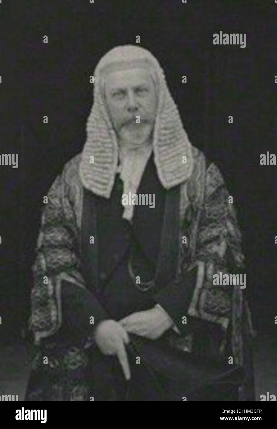 A portrait of JW Lowther, an important speaker known for his ...