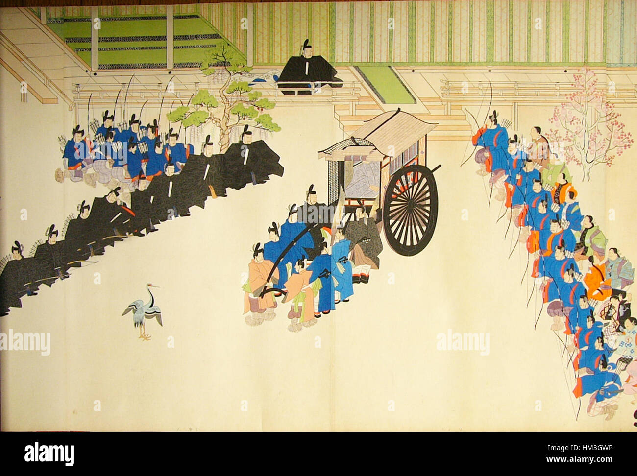 This artwork, part of the 'Kasuga Gongen Reigen' series, captures ...