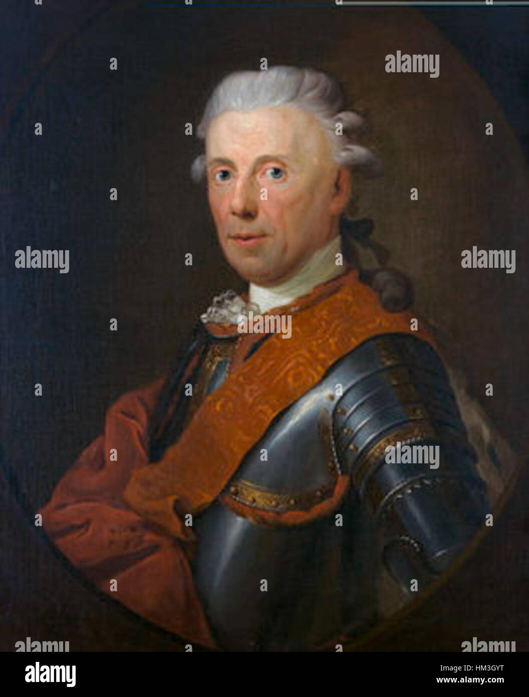 This portrait, painted by Anton Graff around 1780, depicts Heinrich von ...