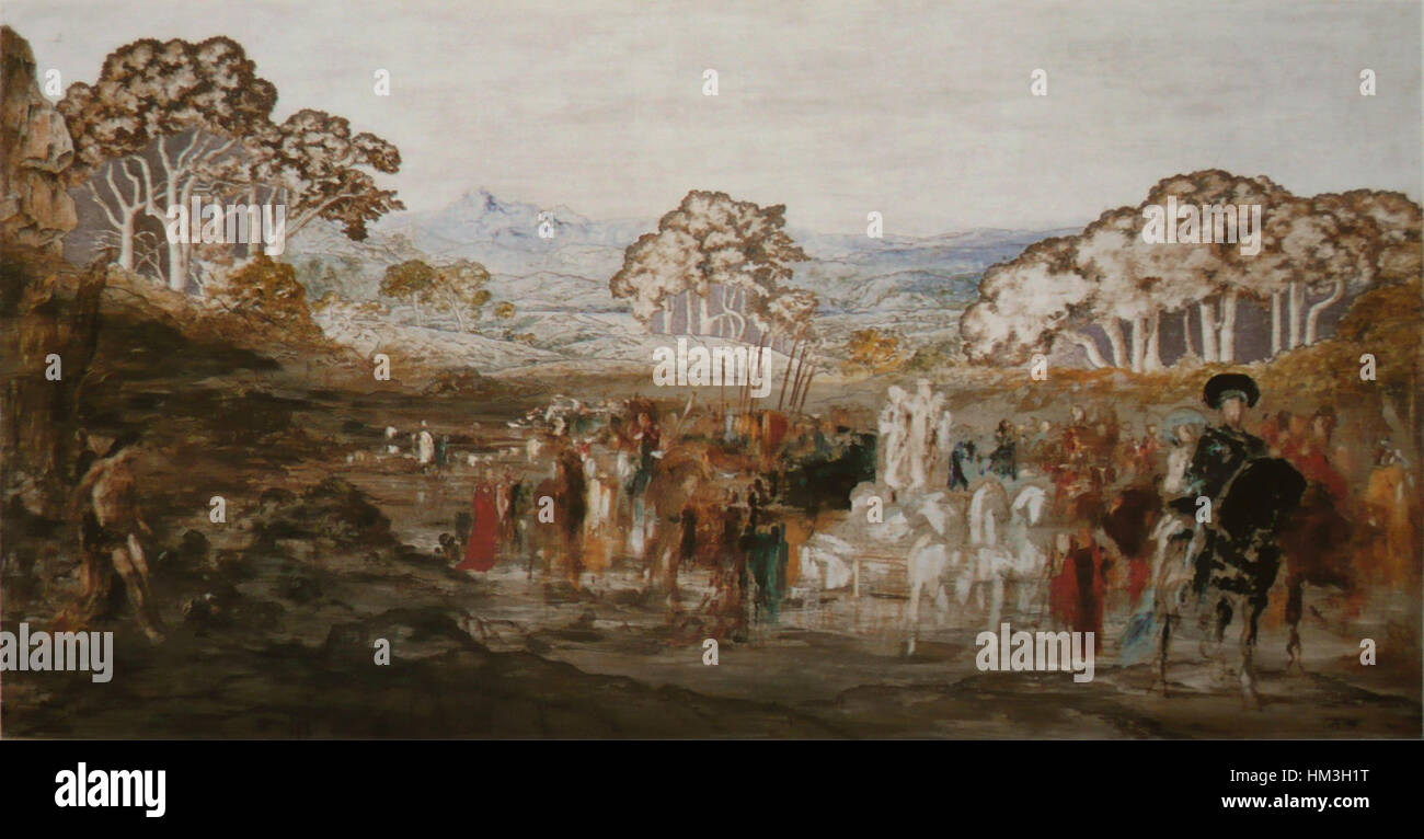 Gustave Moreauâ€™s painting 'L'Enfant Prodigue' depicts the biblical ...