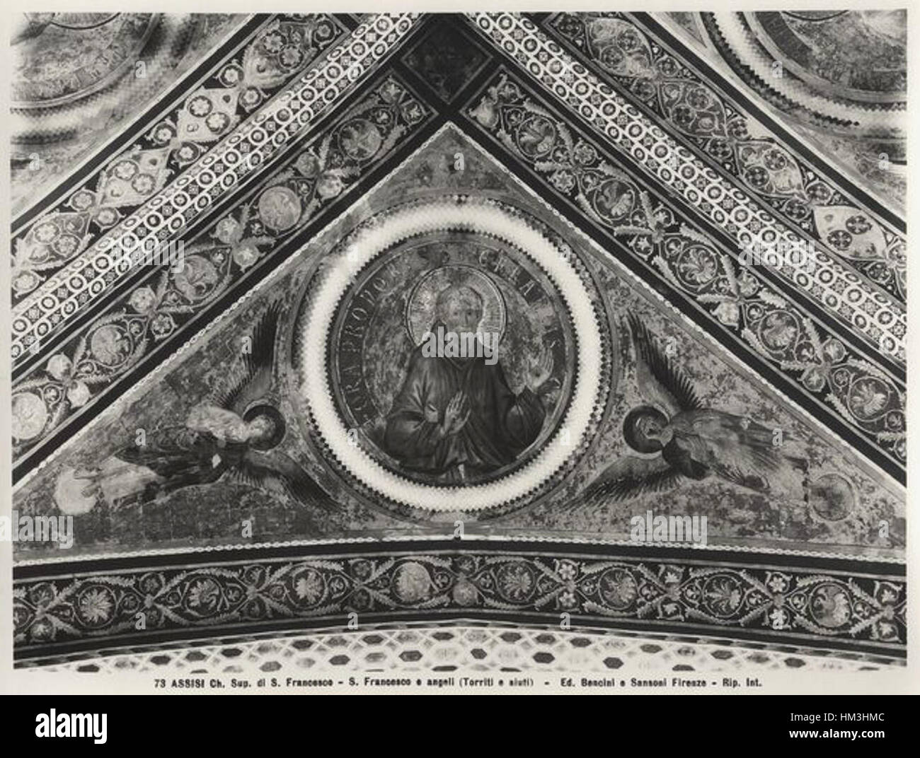 Jacopo torriti, volta dei quattro intercessori 36 Stock Photo - Alamy