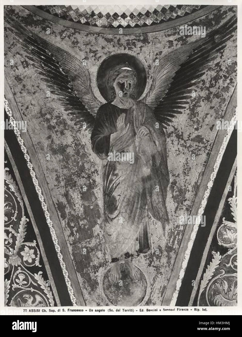 Jacopo torriti, volta dei quattro intercessori 41 Stock Photo - Alamy