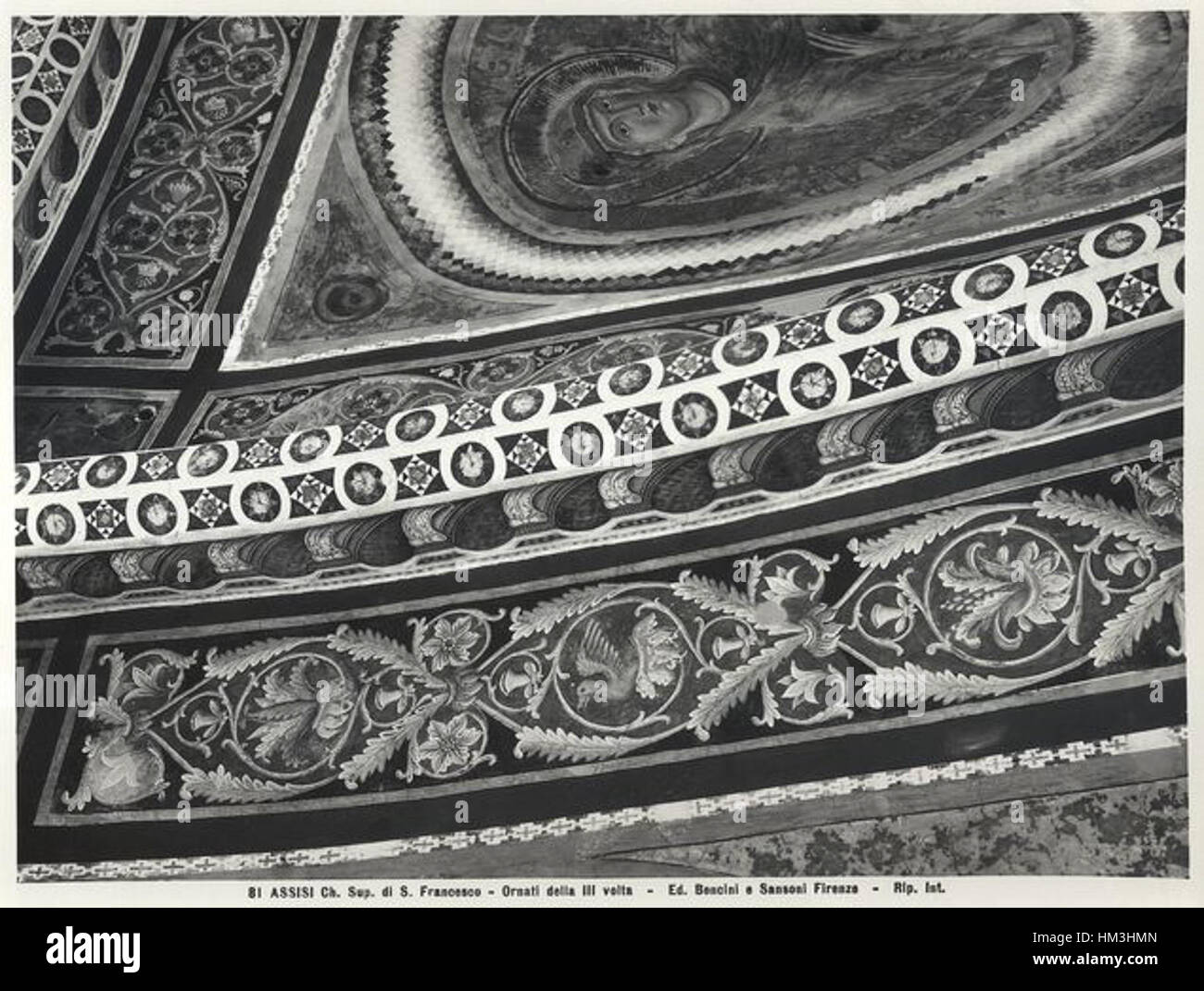 Jacopo torriti, volta dei quattro intercessori 44 Stock Photo - Alamy