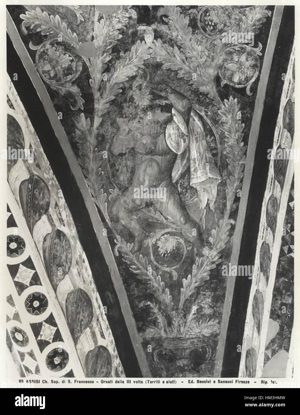 Jacopo torriti, volta dei quattro intercessori 47 Stock Photo - Alamy