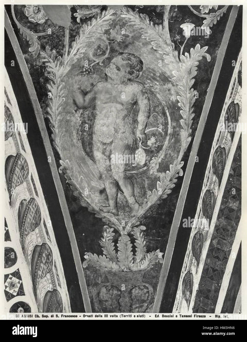 Jacopo torriti, volta dei quattro intercessori 52 Stock Photo - Alamy