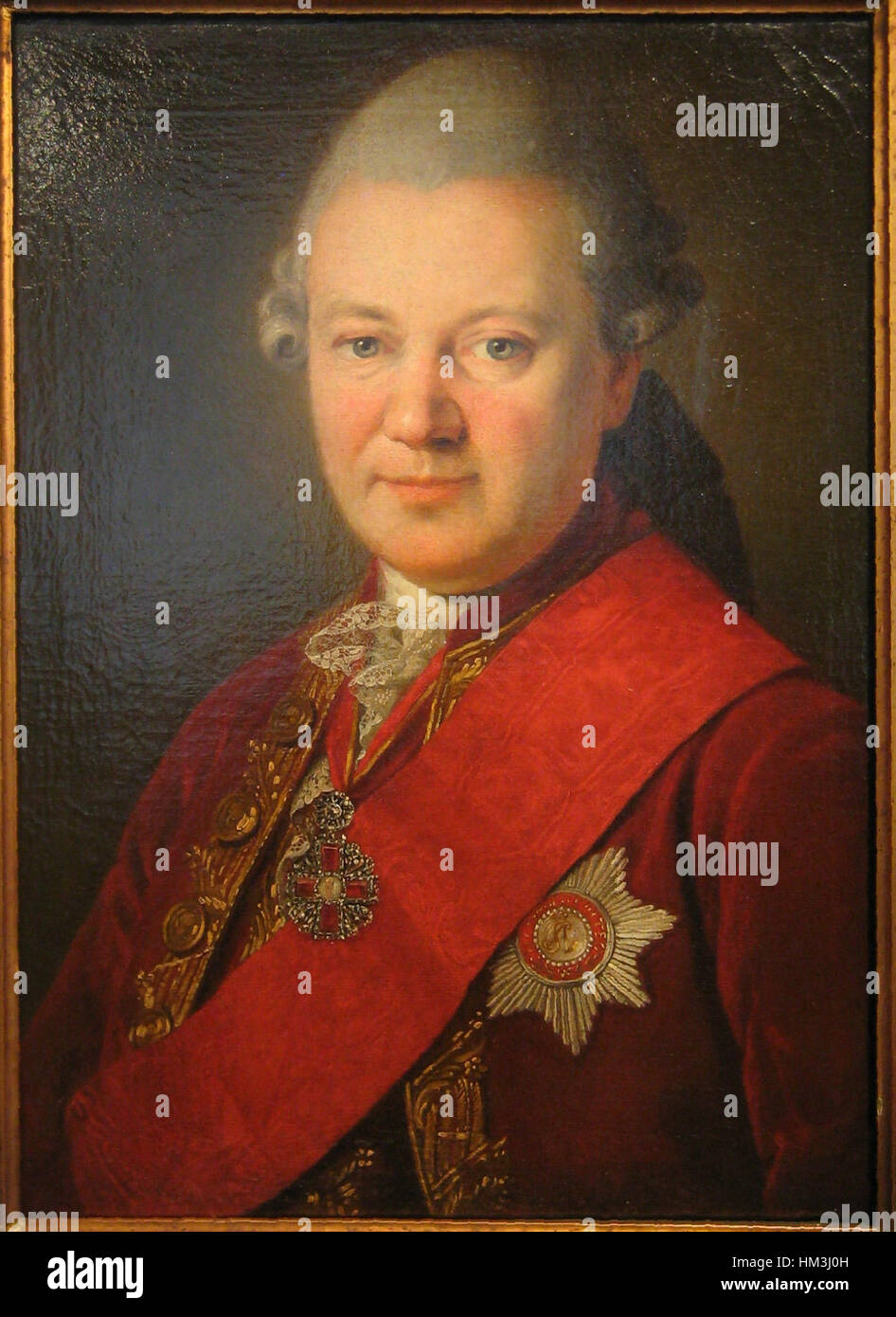 The portrait of Ivan Kozlov, painted by Christineck, is housed in the Tropinin Museum. This 18th ...