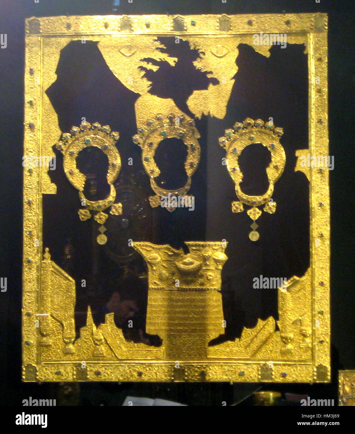 The *Holy Trinity Icon riza*, housed in the Kremlin Armoury, is a ...