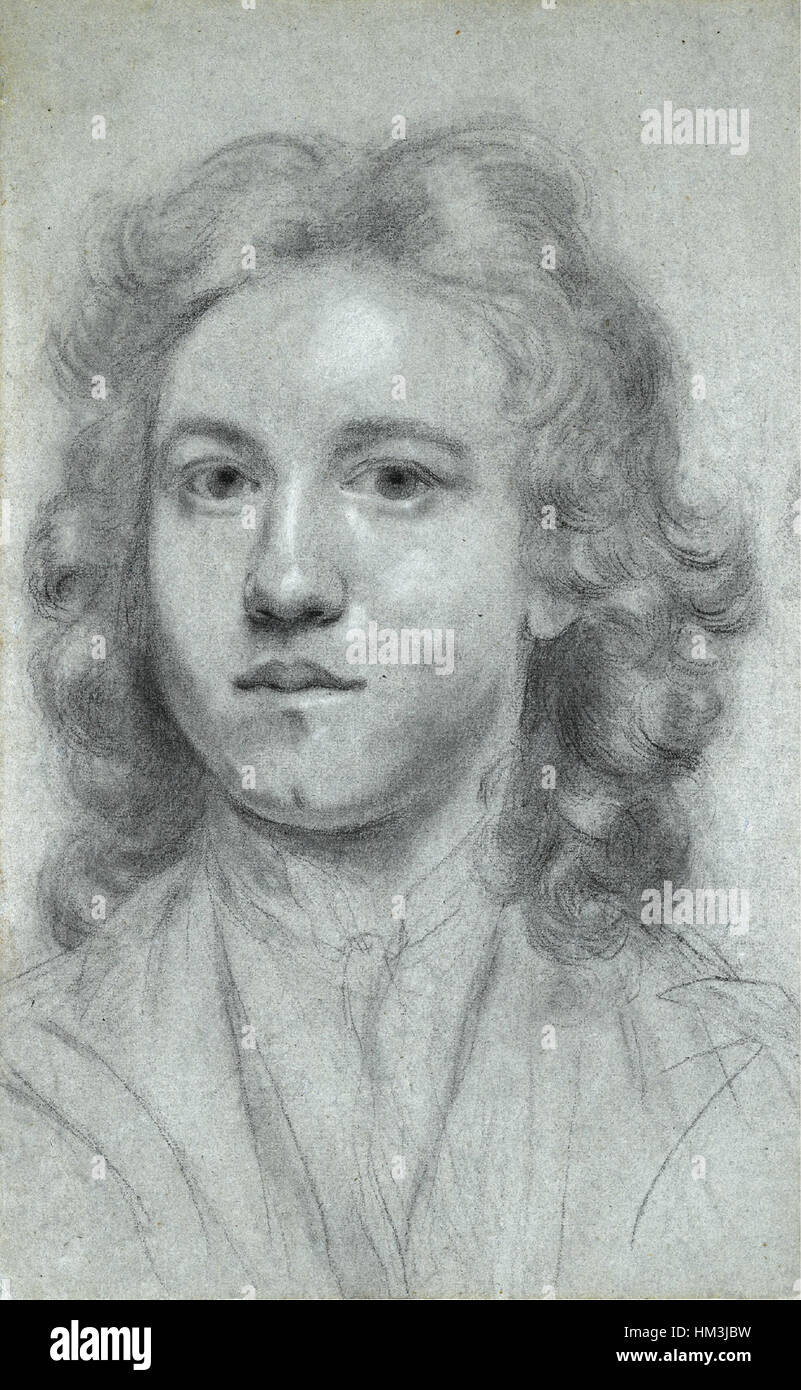 A self-portrait by the famous English portrait artist Joshua Reynolds ...