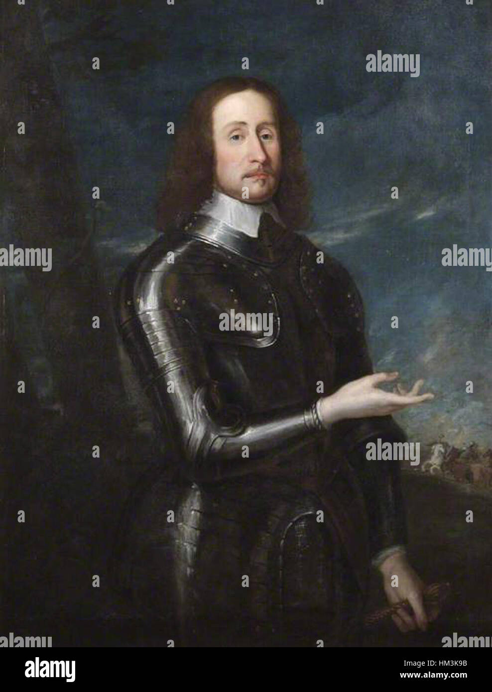 John Hampden portrait Stock Photo - Alamy