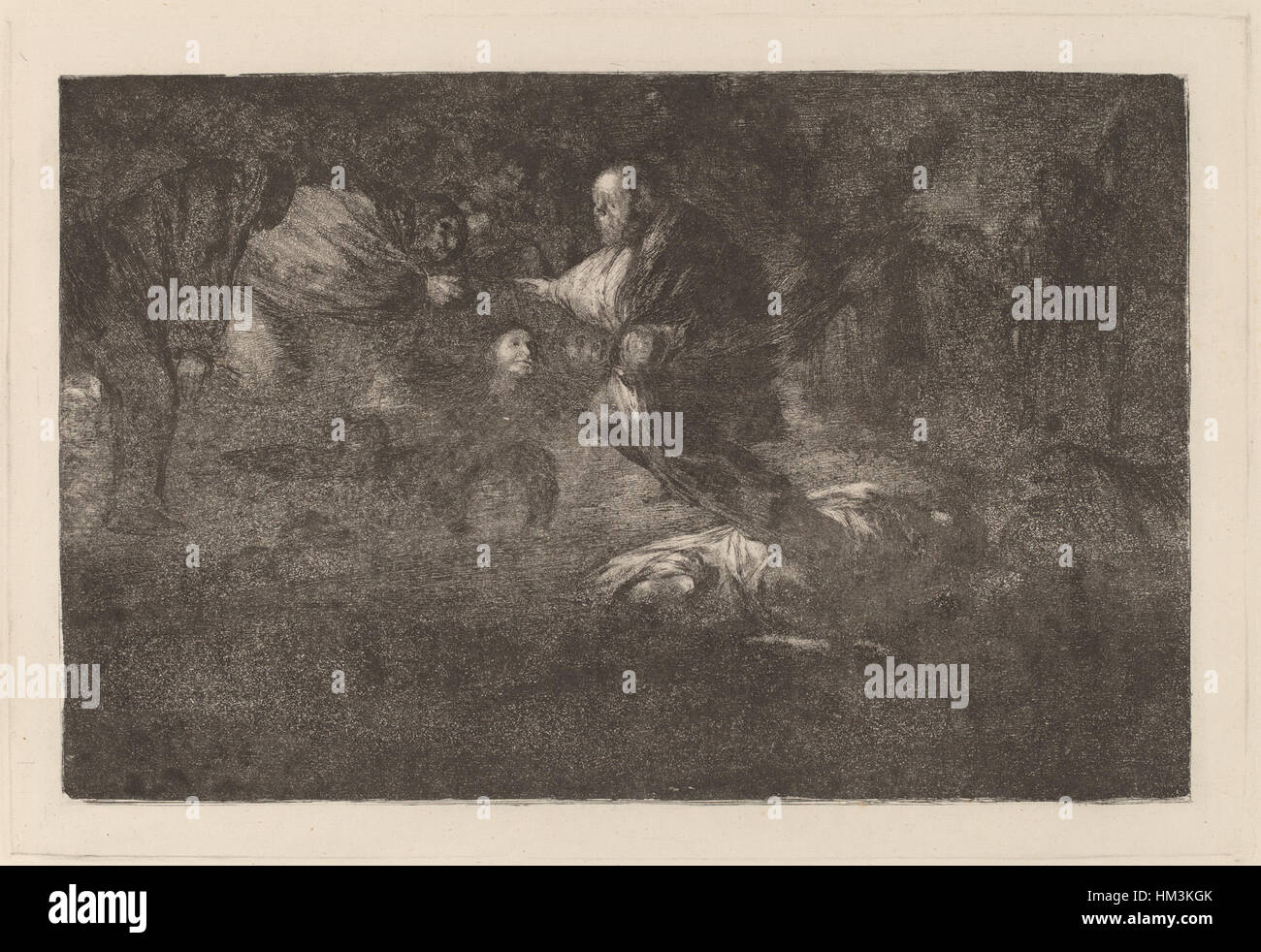 Goya - Dios los cria y ellos se juntan (God Creates Them and They Join ...