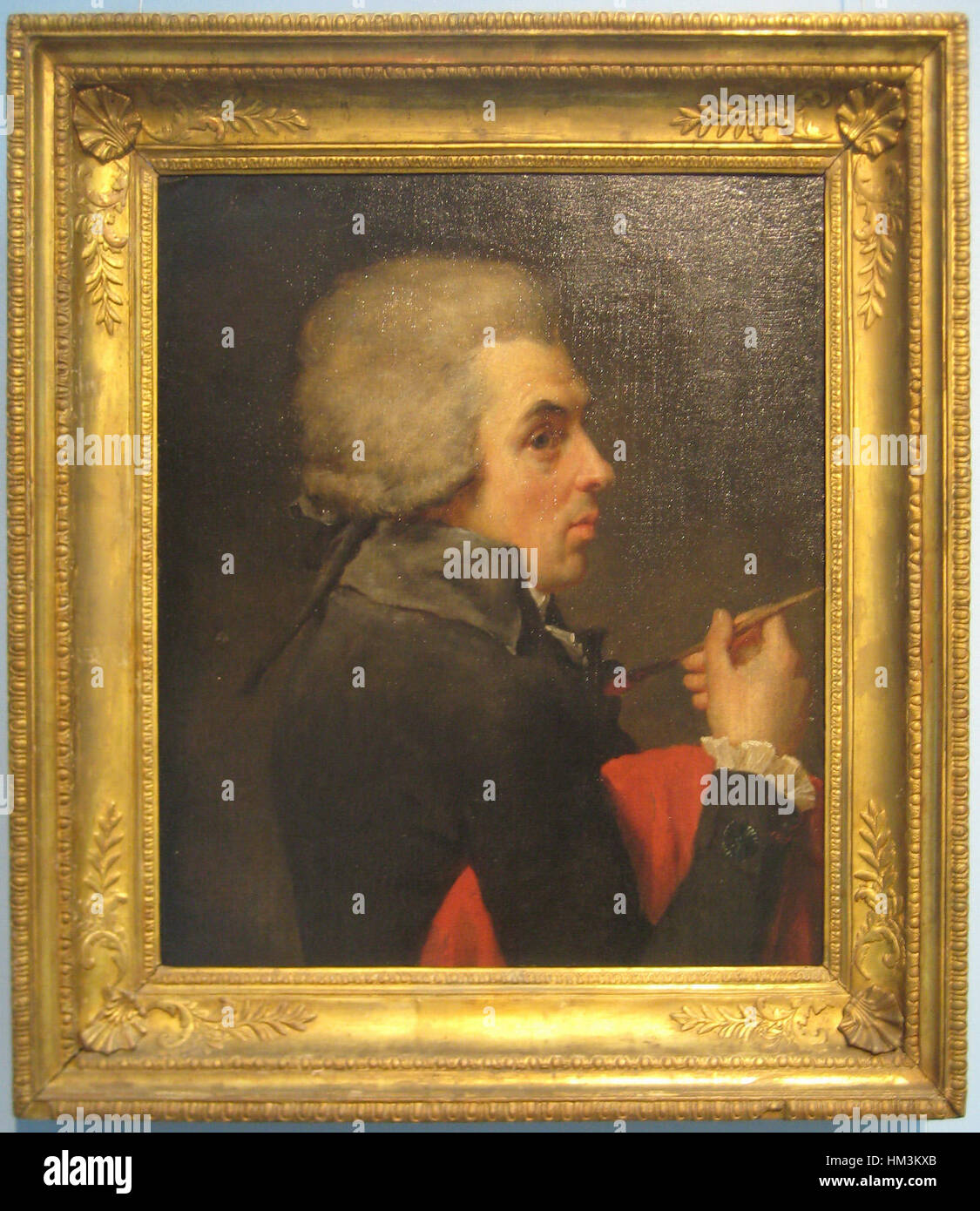 A work by Jacques-Louis David, painted by Antoine-Jean Gros in 1790 ...