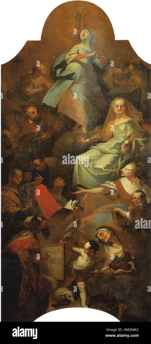 Josef Winterhalder heilige Sippe Stock Photo - Alamy