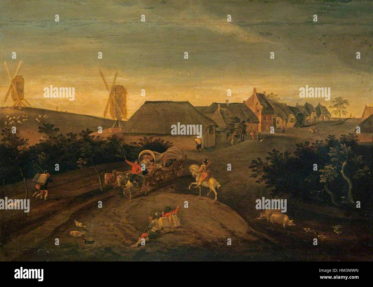 Flemish village hi-res stock photography and images - Alamy