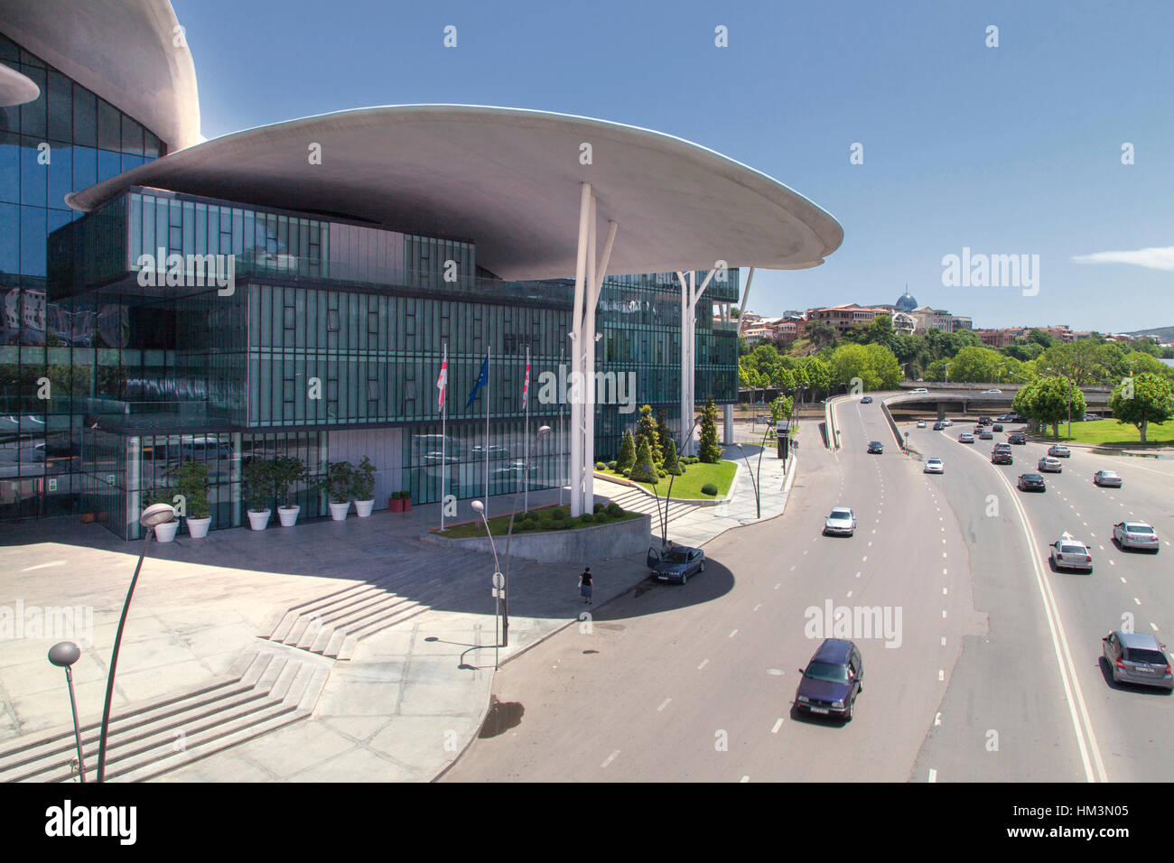Tbilisi, Georgia. The Tbilisi Public Service Hall, designed by ...
