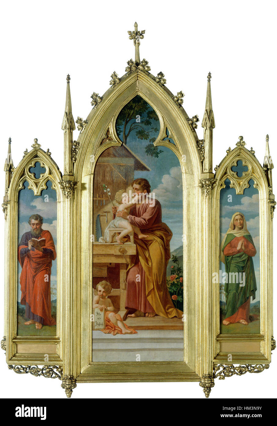 'Triptih' by Janez Wolf is a notable artwork, combining multiple panels ...