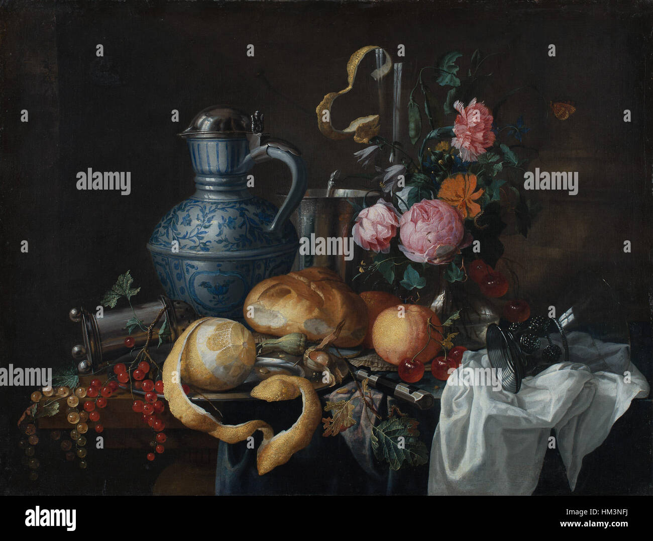 Jan Davidsz. de Heem - Still-Life - WGA11265 Stock Photo - Alamy
