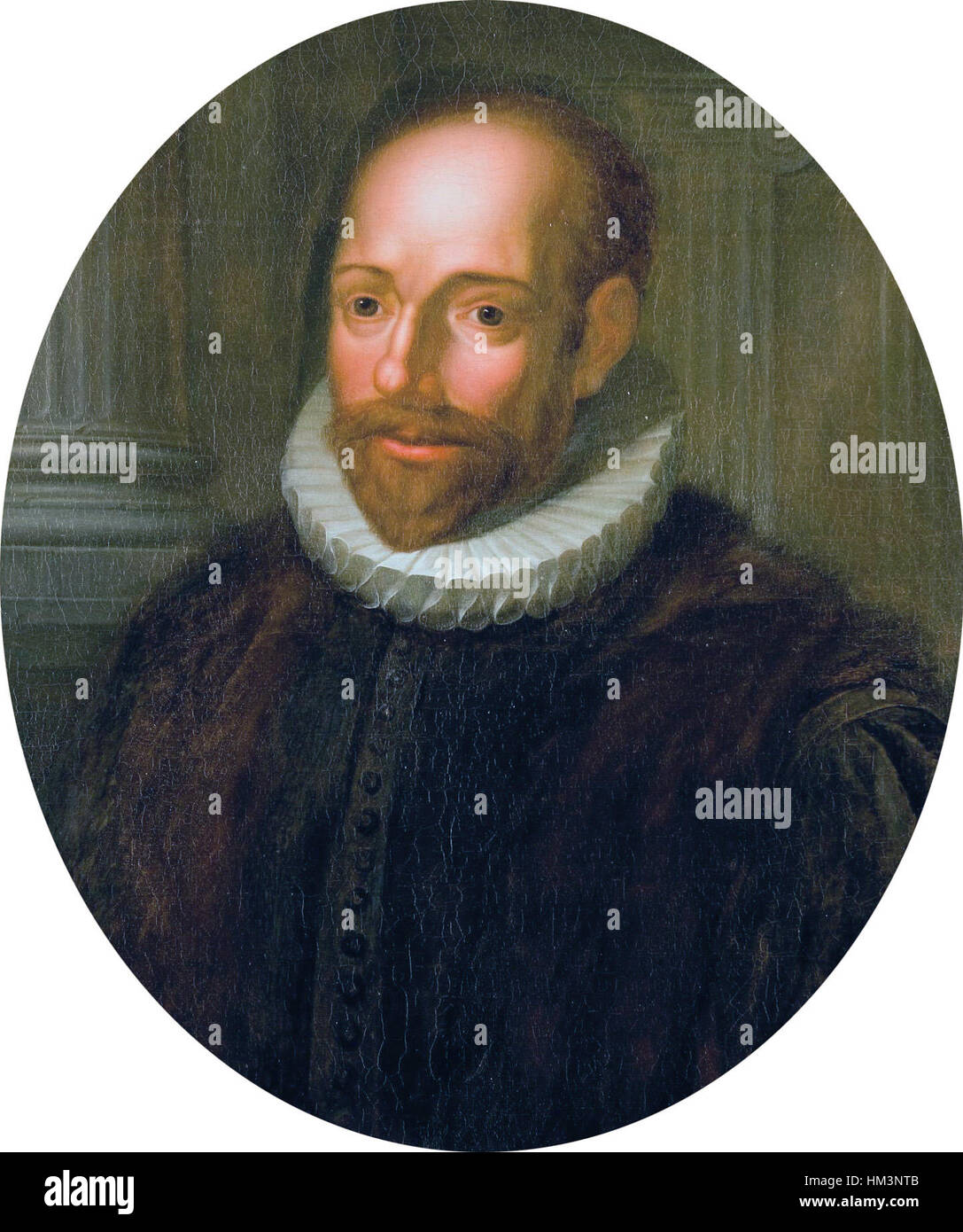 This portrait of Jacobus Arminius, created by Hieronymus van der Mij ...