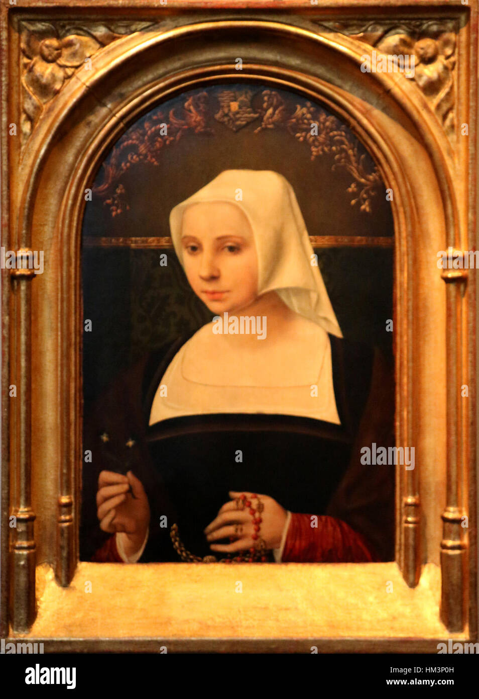 Jacob van Utrecht-Barbara Arents Stock Photo - Alamy