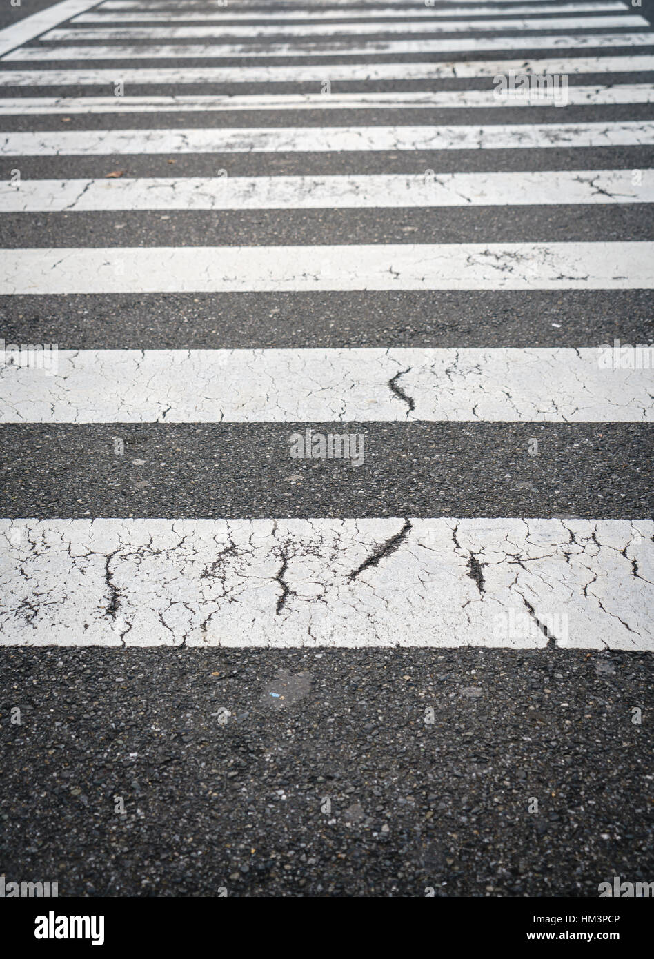 Zebra crossing road Stock Photo - Alamy