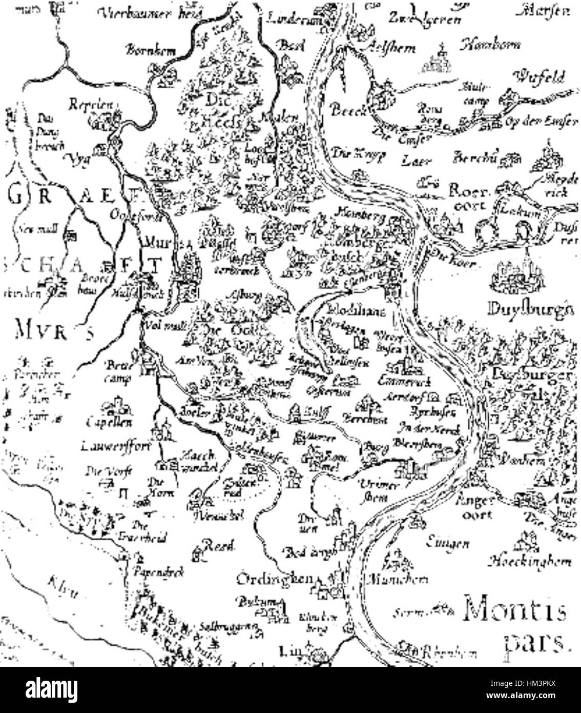 Map of germany Black and White Stock Photos & Images - Alamy