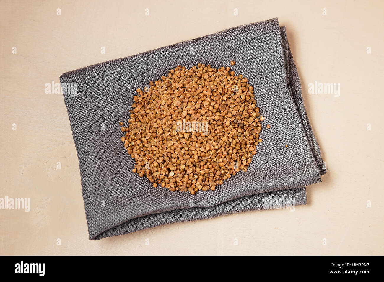 buckwheat grains background Stock Photo - Alamy
