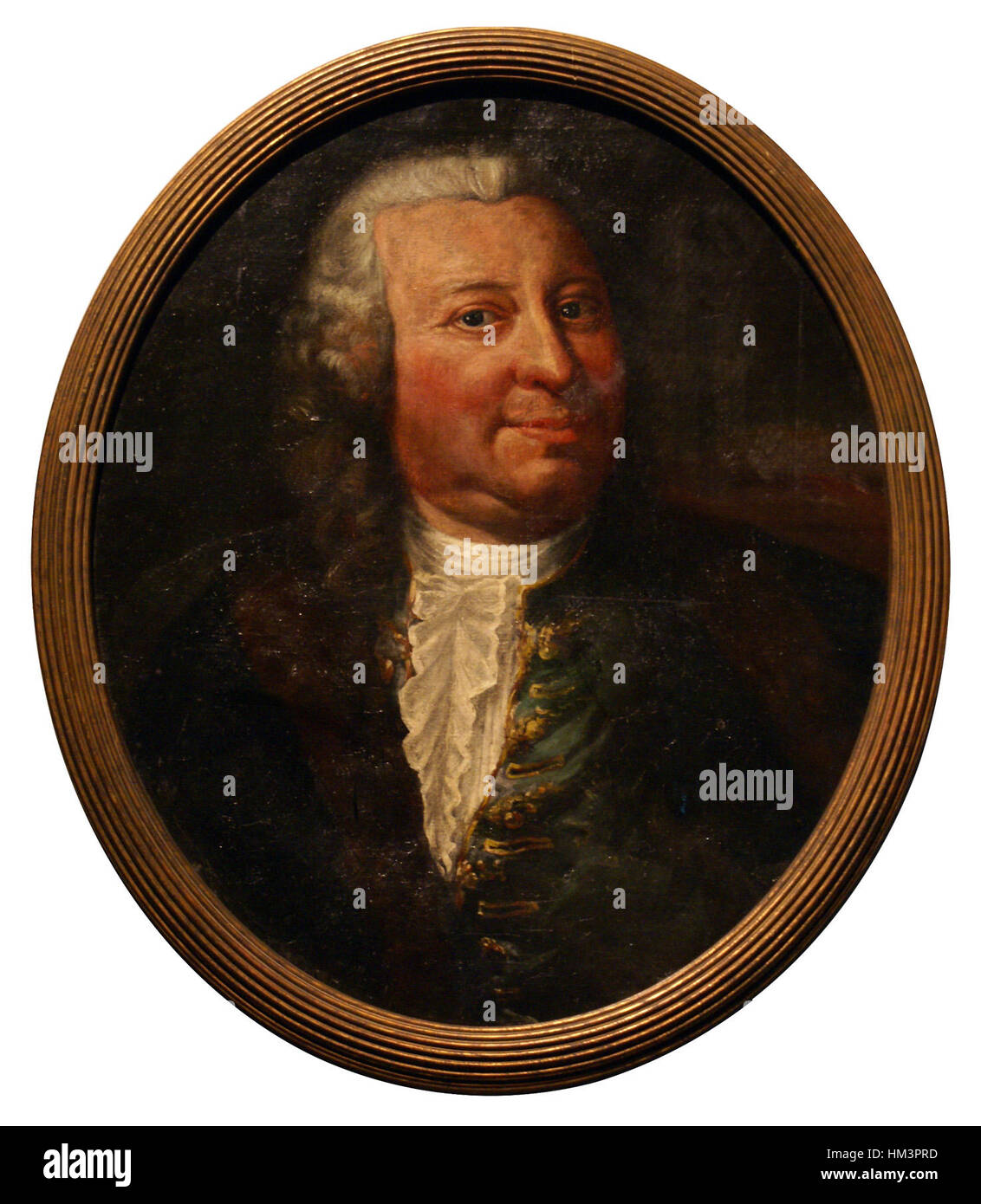 The 1745 portrait of Haller by an unknown artist captures the dignified ...